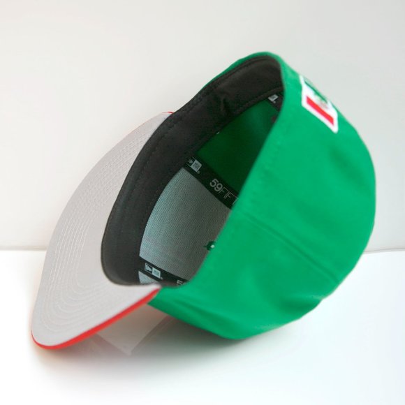 New Era | Accessories | New Era Mexico 59fifty Fitted Cap Greenred ...